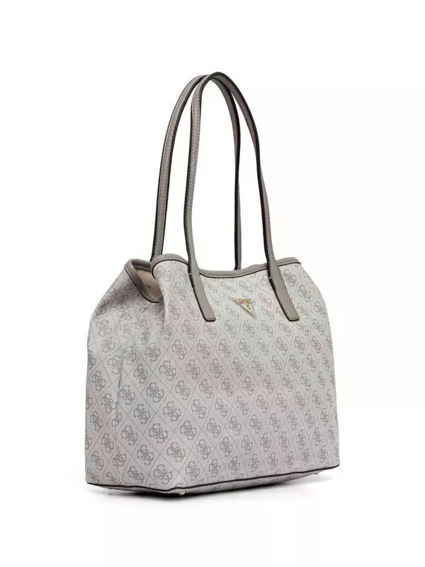 Guess Monogram Tote Bag With Pouch