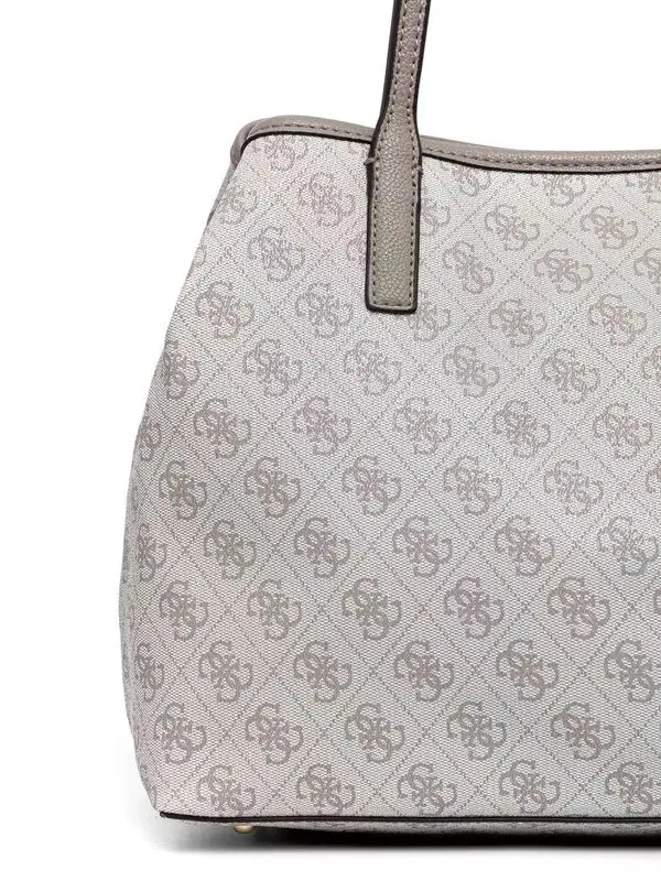 Guess Monogram Tote Bag With Pouch