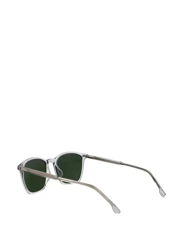 BOSS Temple Logo Square-frame Sunglasses