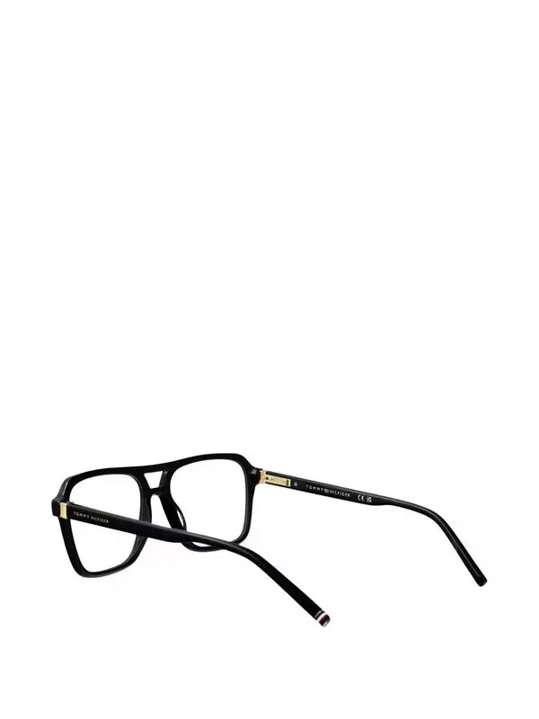 Tommy Hilfiger Geometric-frame Double-bridge Glasses