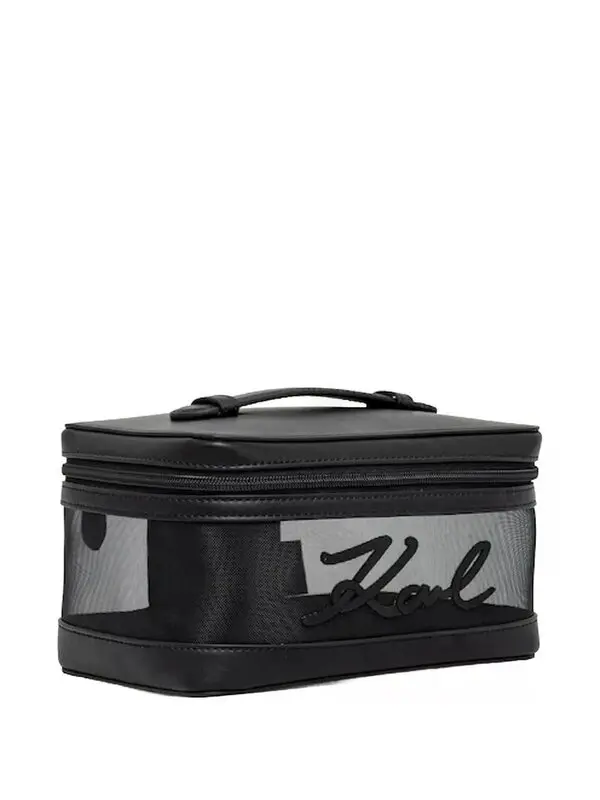 Karl Lagerfeld K/signature Mesh Vanity Case