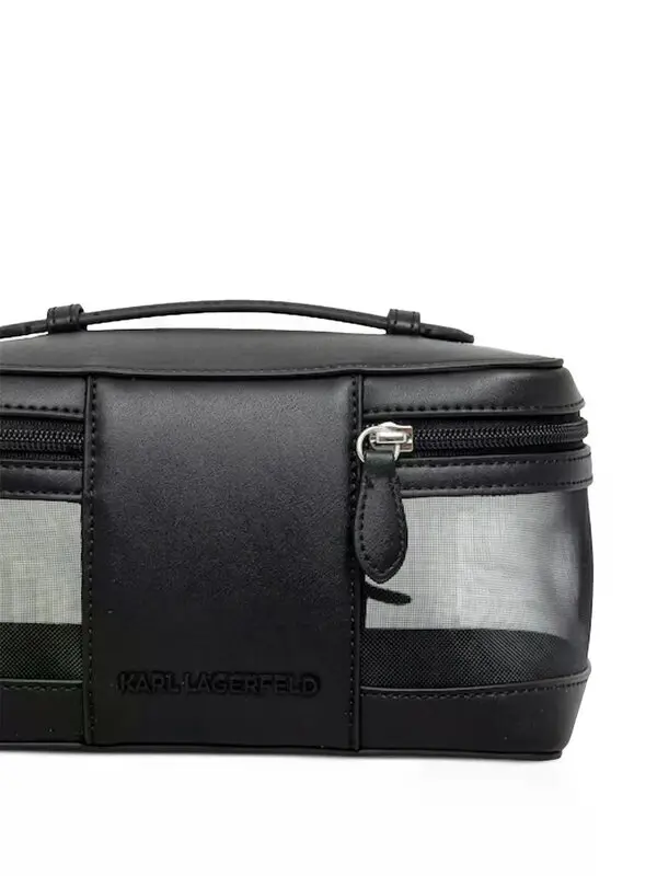 Karl Lagerfeld K/signature Mesh Vanity Case