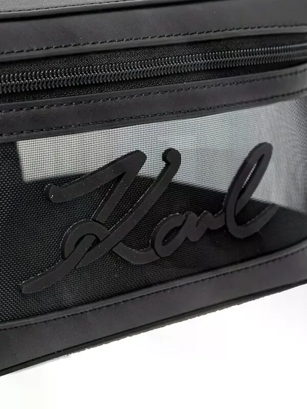 Karl Lagerfeld K/signature Mesh Vanity Case