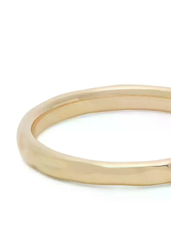 ASTRID & MIYU Hammered-effect Ring