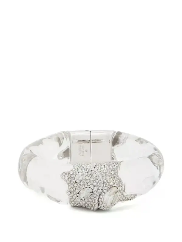 Alexis Bittar Lake Crystal-embellished Bracelet - Silver