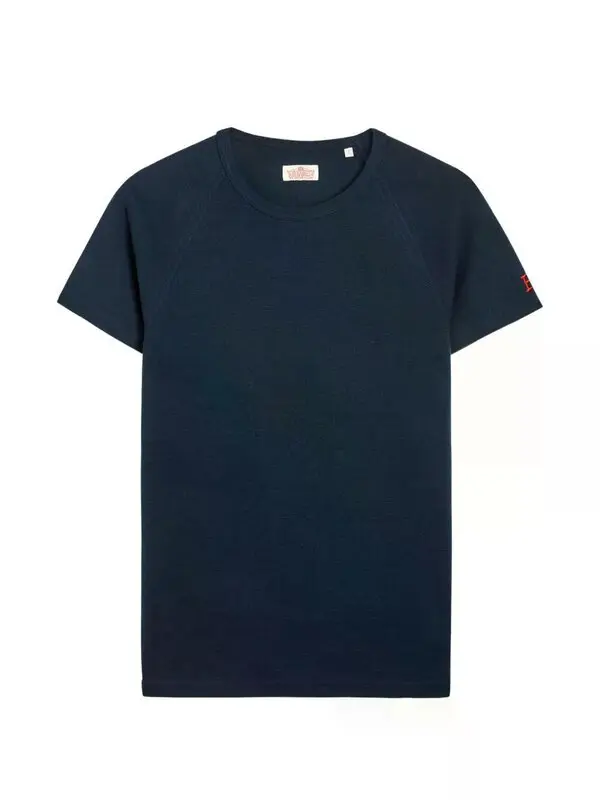 STRETCH FRAISE Ribbed T-shirt