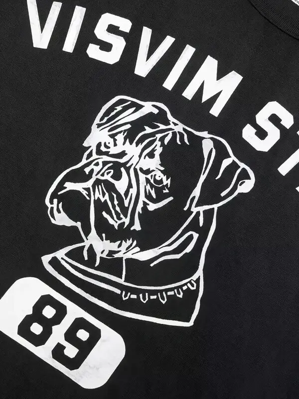 Visvim Jumbo 89 Graphic-print T-shirt - Black