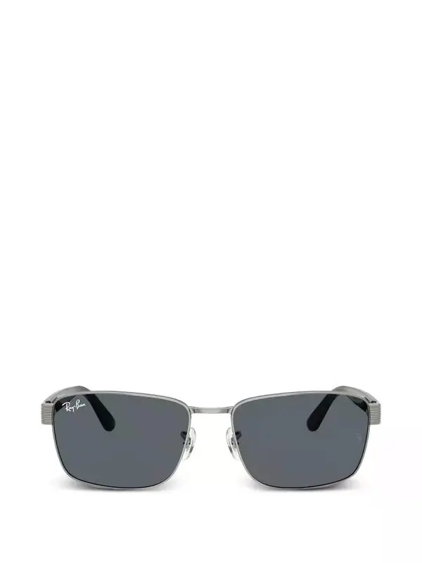 Ray-ban Rectangle-frame Sunglasses - Silver