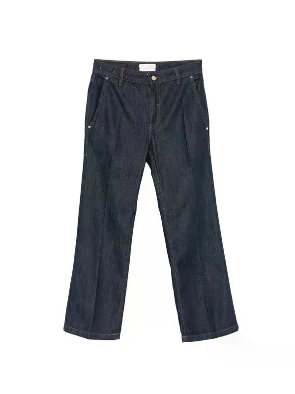 I BLUES Pressed-crease Denim Jeans