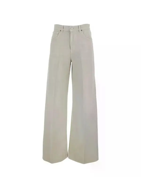 GRIFONI Pressed-crease Jeans