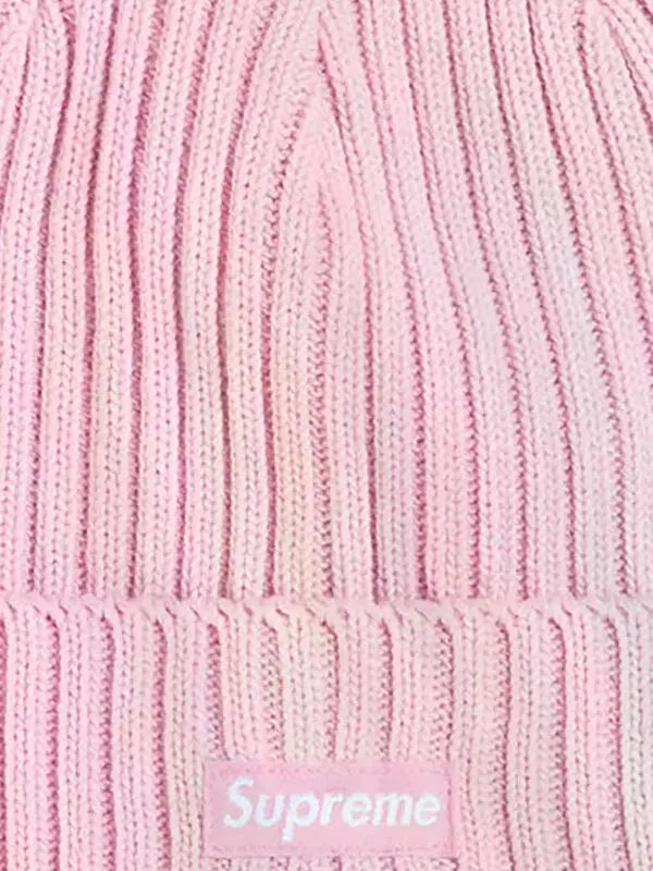 Supreme Overdyed Beanie - Pink