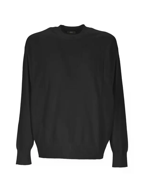 HOSIO Fine-knit Sweater - Black