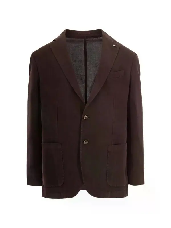 L.B.M. 1911 Single-breasted Blazer - Brown
