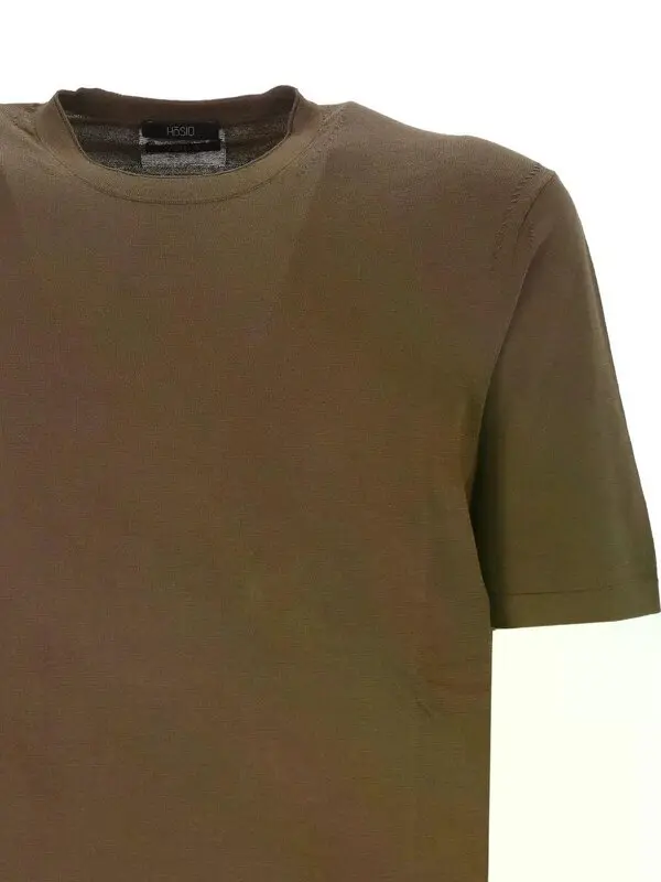 HOSIO Fine-knit T-shirt