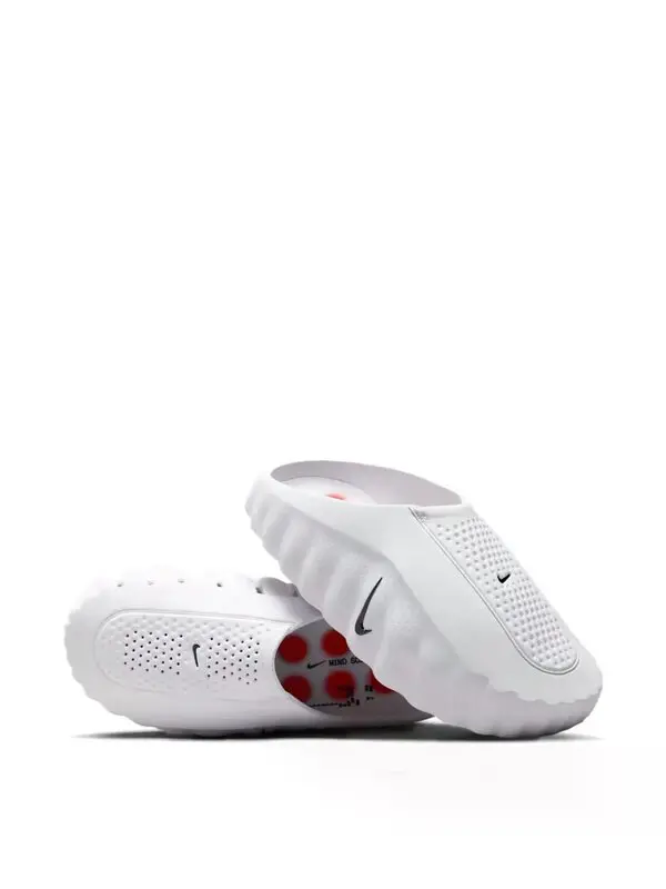 Nike Mind 001 Perforated Mules - White