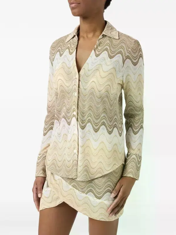 MC2 SAINT BARTH Joys Degradé Raschel Shirt