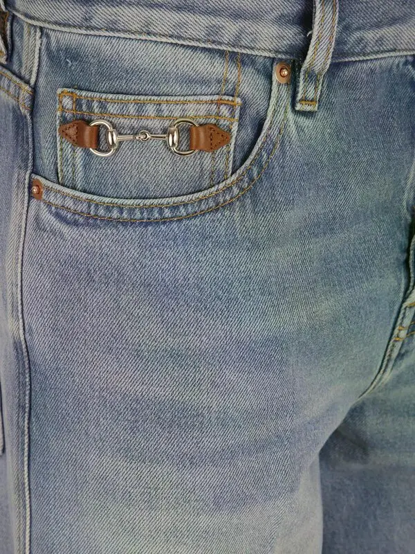 Gucci Horsebit Flared Jeans