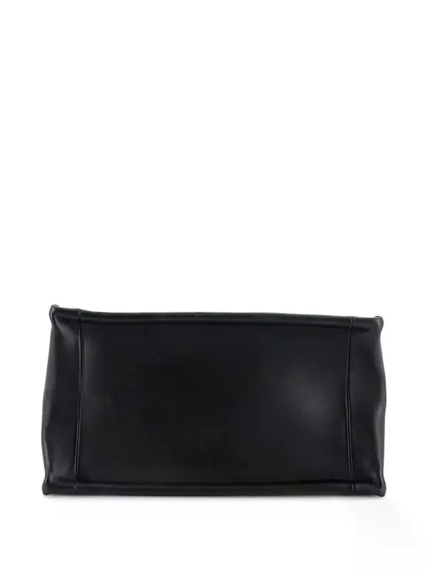Dior Book Tote With Strap Embroidered Canvas - Black