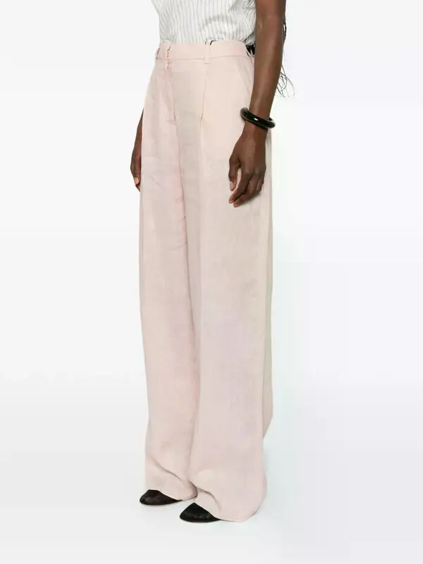 Marella Pleated Linen Trousers
