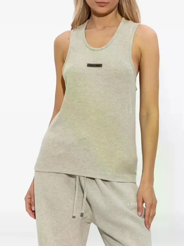 Fear Of God Logo-patch Sleeveless Tank Top