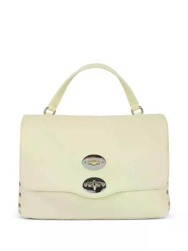 ZANELLATO Small Postina Stud-embellished Tote Bag - Yellow