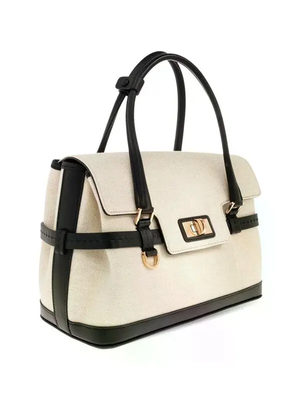 Max Mara Margaux Small Lock Tote Bag