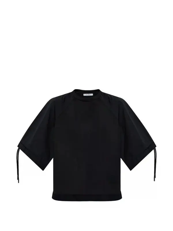 Max Mara Drawstring Sleeve Top