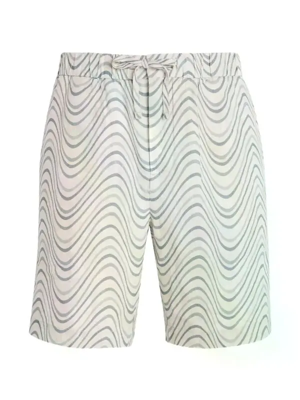 Frescobol Carioca Felipe Wavy-print Shorts
