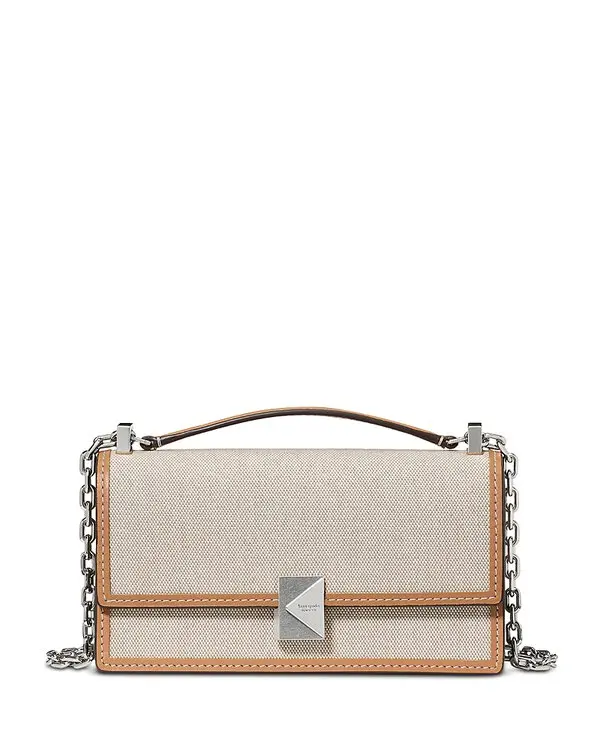 Kate Spade New York Deco Mini Canvas Crossbody - Natural/multi