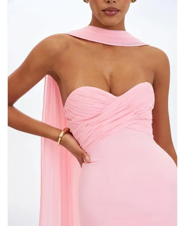 MISS CIRCLE NEW YORK Olivia Strapless Mini Dress