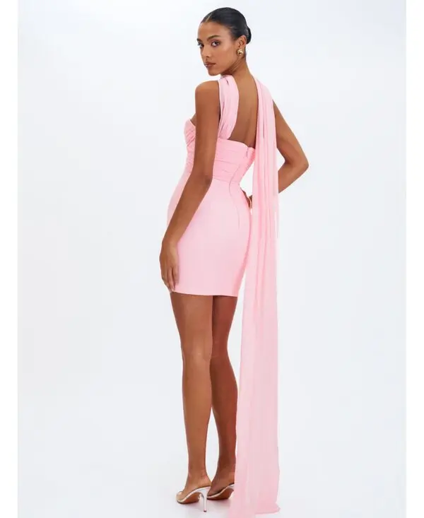 MISS CIRCLE NEW YORK Olivia Strapless Mini Dress