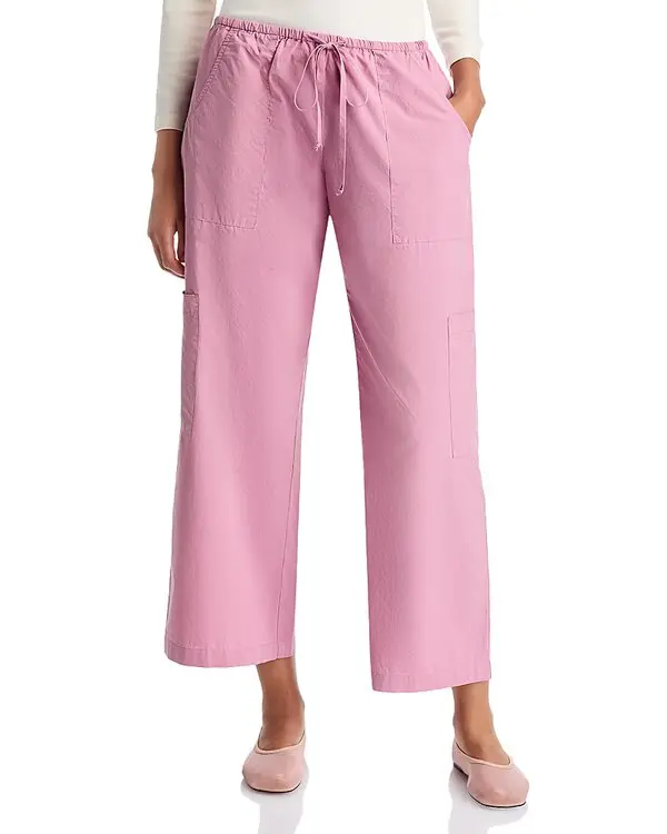 Donni. The Pop Drawstring Cargo Pants - Roz