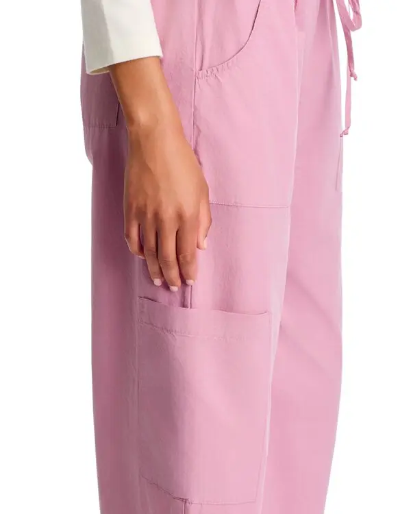 Donni. The Pop Drawstring Cargo Pants - Roz