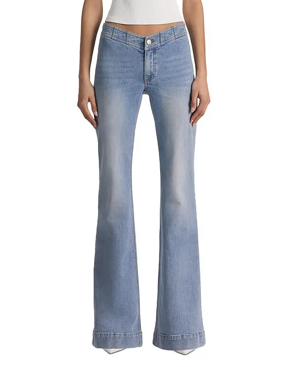 Alice + Olivia Chelsea Mid-rise Jeans
