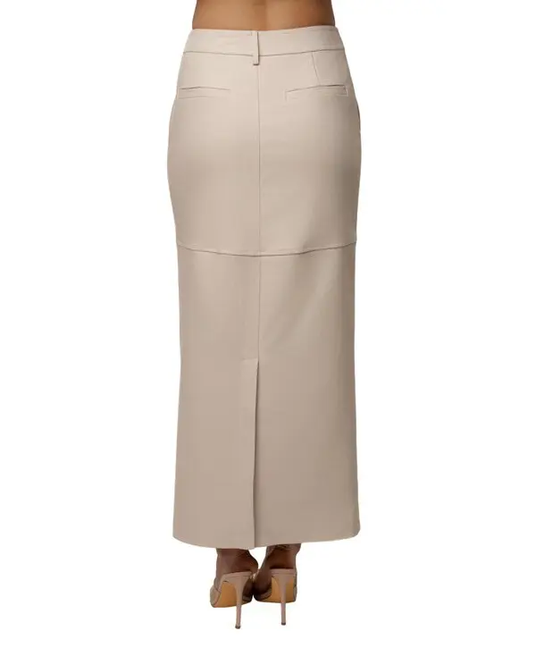 JLUXLABEL High-waisted Fitted Maxi Skirt
