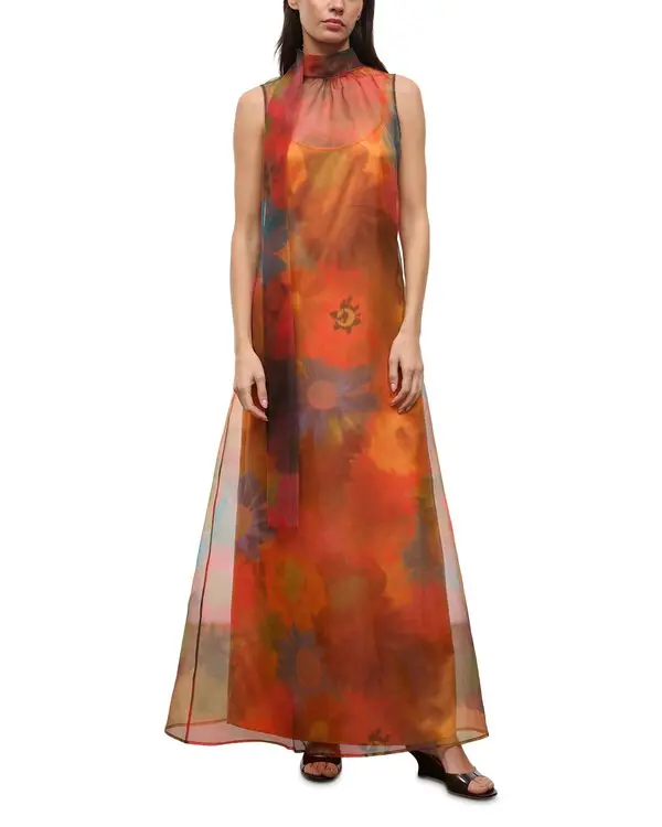 Staud Albee Maxi Dress - Superbloom
