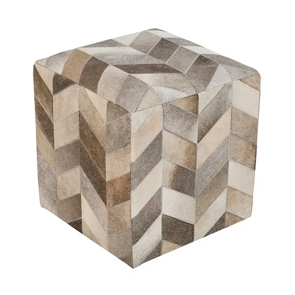 Livabliss Appalachian Ottoman - Brown