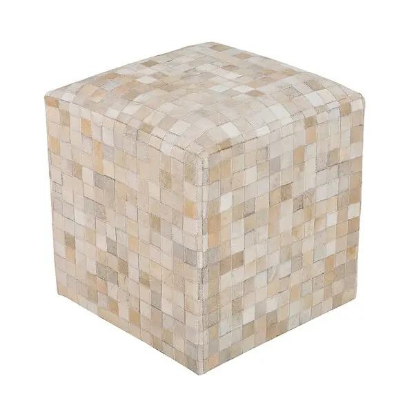 Livabliss Appalachian Ottoman - Ivory