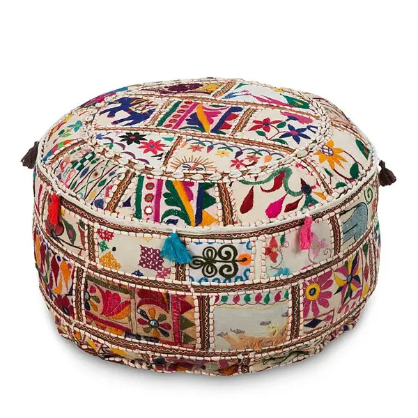 Livabliss Karma Pouf - Fuchsia
