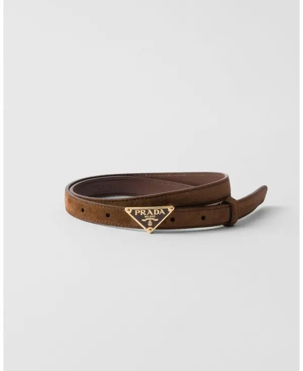 Prada Suede Belt