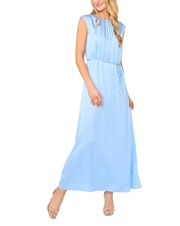Ted Baker London Parker Gathered Neck Maxi Dress - Sky