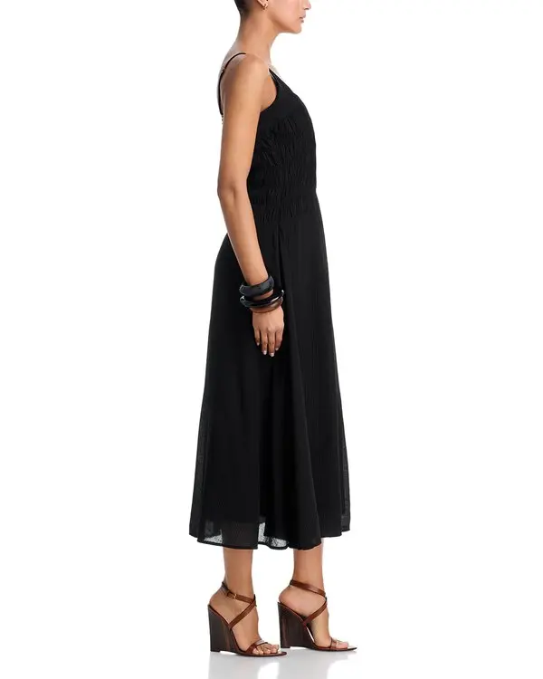 Moon River Spaghetti Strap Midi Dress