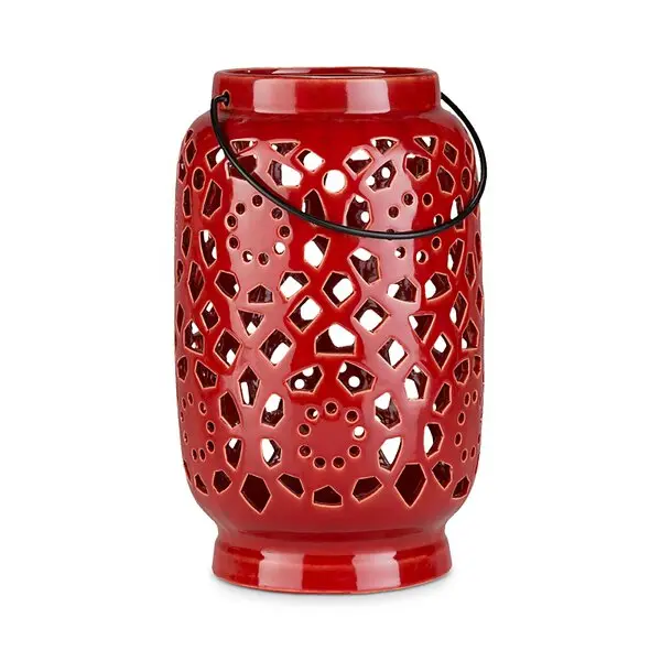 Livabliss Avery Lantern - Red