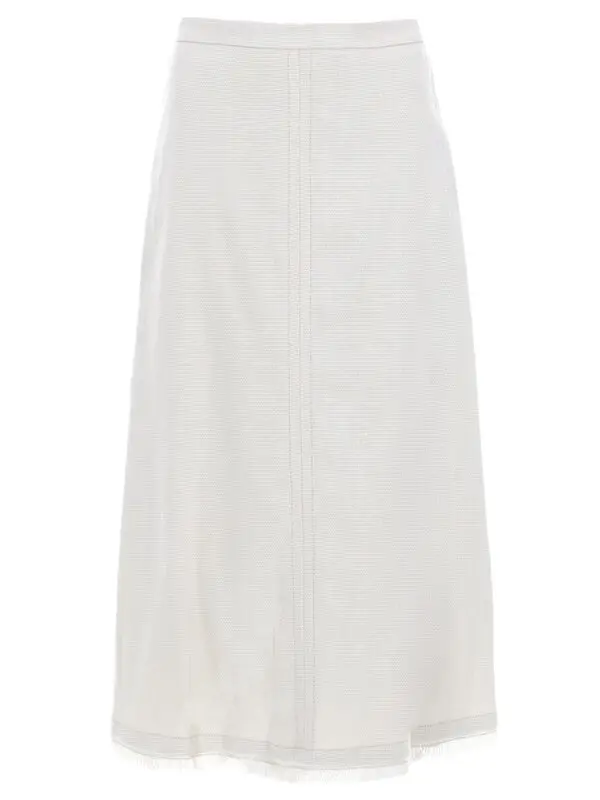 Max Mara Fiocchi Skirt - White