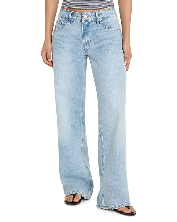 Good American Low Rise Bootcut Jeans