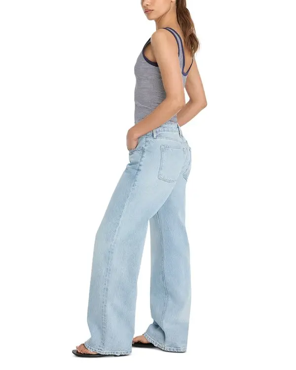 Good American Low Rise Bootcut Jeans