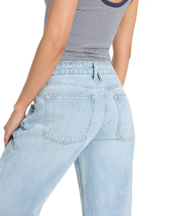 Good American Low Rise Bootcut Jeans