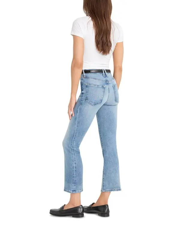 Good American Good Legs High Rise Ankle Boot Jeans - Indigo