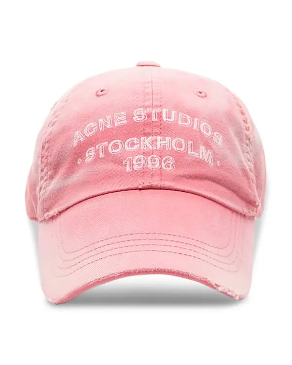 Acne Studios Logo Cap - Red