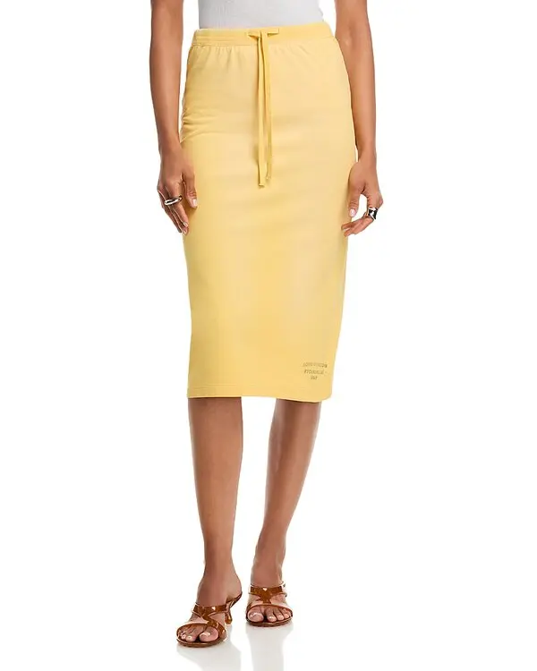 Acne Studios Pencil Skirt - Warm Yellow